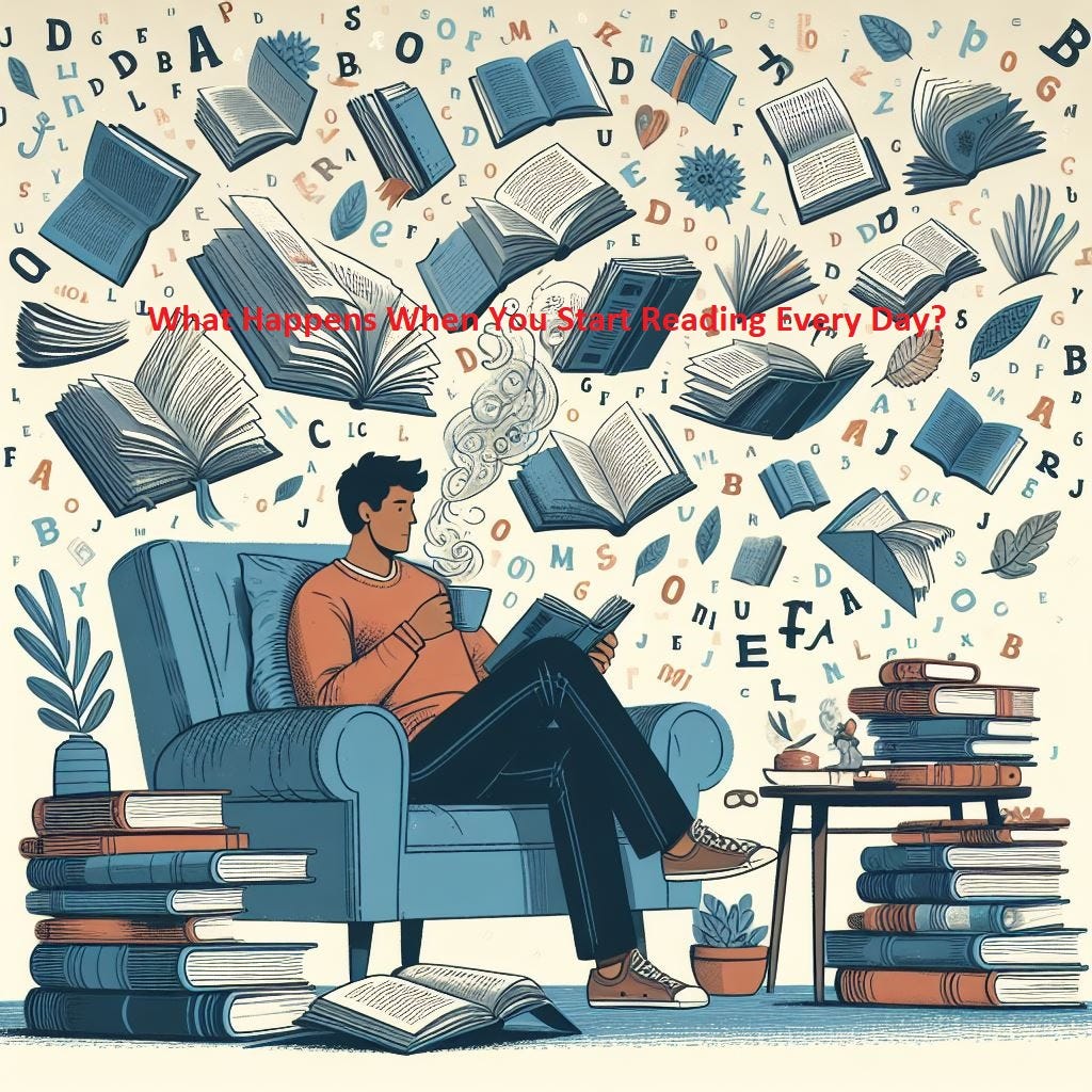What Happens When You Start Reading Every Day: Mind Unleashed | by Gloria Ruff | Aug, 2024 | Medium