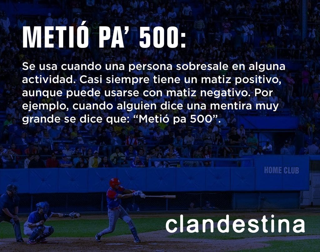 Diez frases populares cubanas que fueron tomadas del béisbol | by Félix ... Diez frases populares cubanas que fueron tomadas del béisbol | by Félix ...