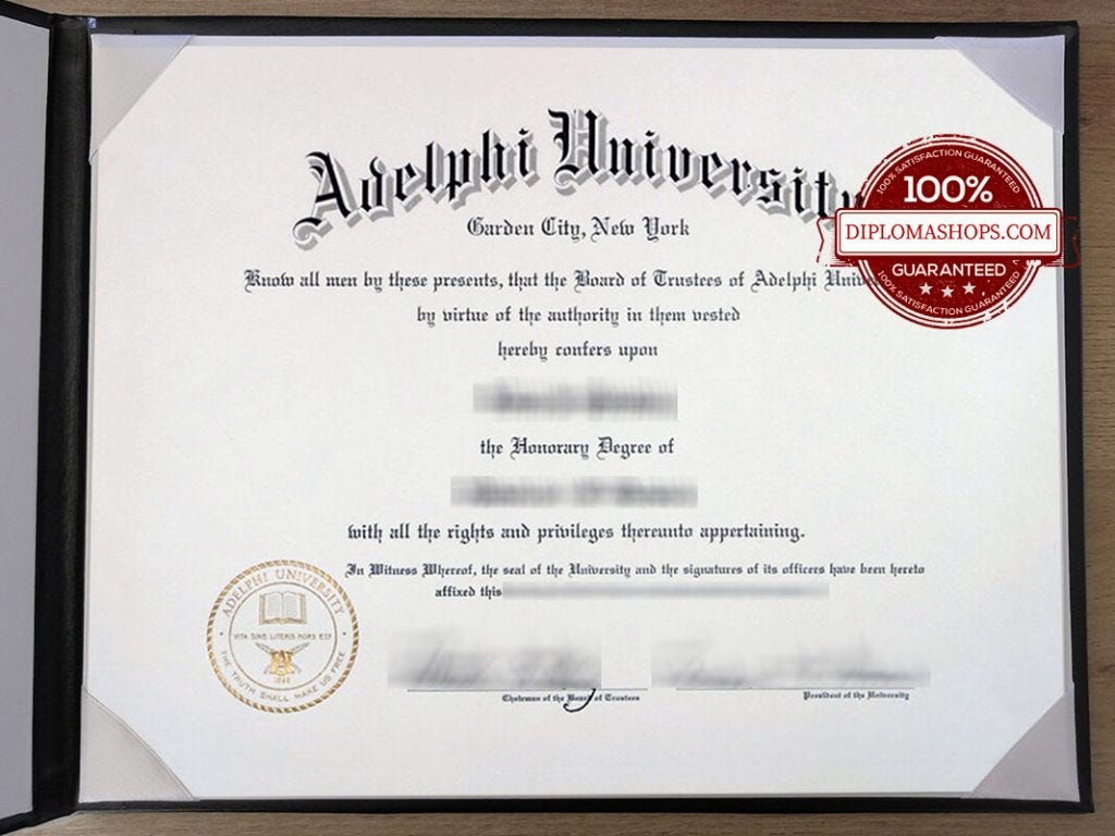 Buy Adelphi University Diploma, Adelphi University Degree | by ...