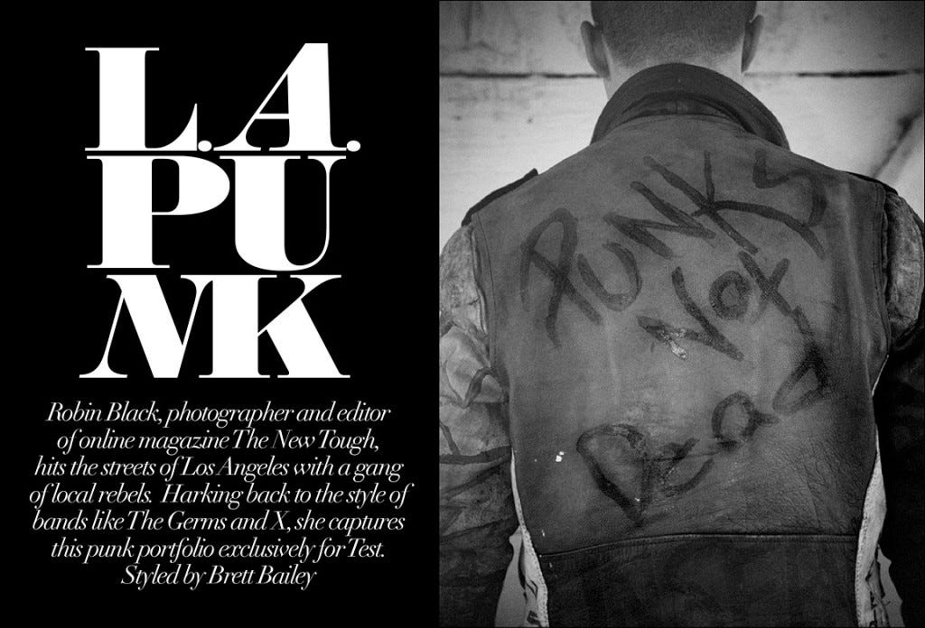 L.A. PUNK by Robin Black | by Stephan Rabimov | Depesha | Medium