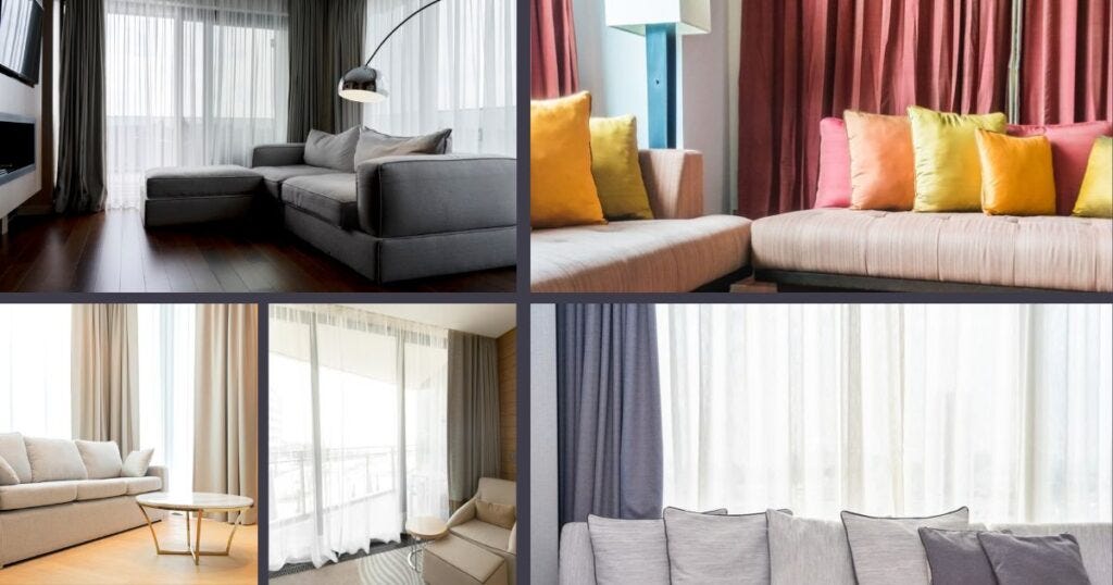 Living Room Drapes: Creative Ideas to Transform Your Space | by Home ...