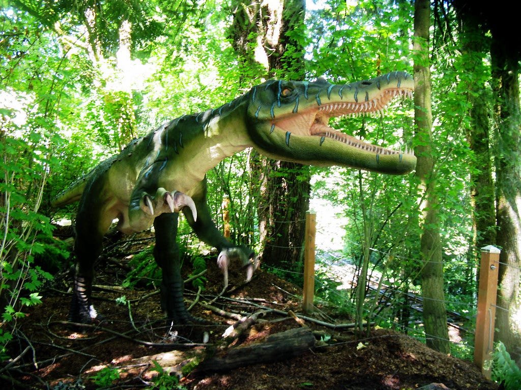 Baryonyx. A fish-eating dinosaur | by John Welford | Medium