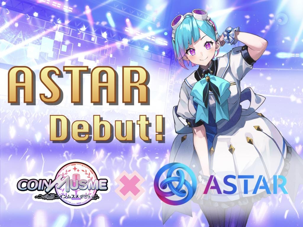 The Blockchain game ‘Coin Musume’ is partnering with Astar Network and ...