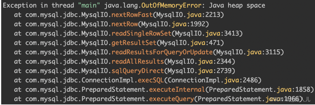 Mysql Three Reading Modes Normal Streaming Cursor By Hblog