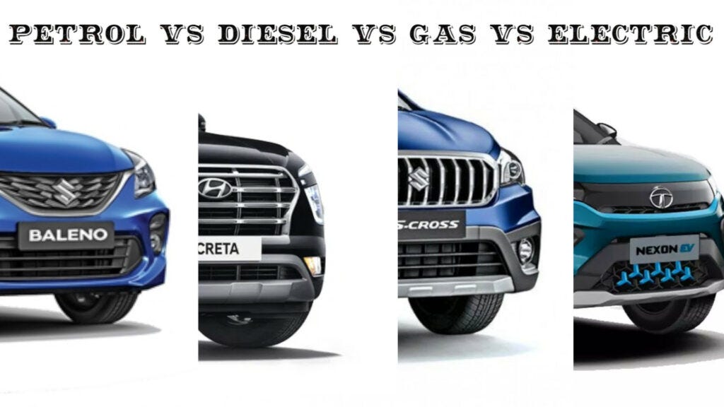 Electric vs Petrol vs Diesel vs GAS Car — Which is better? | by Pawan ...