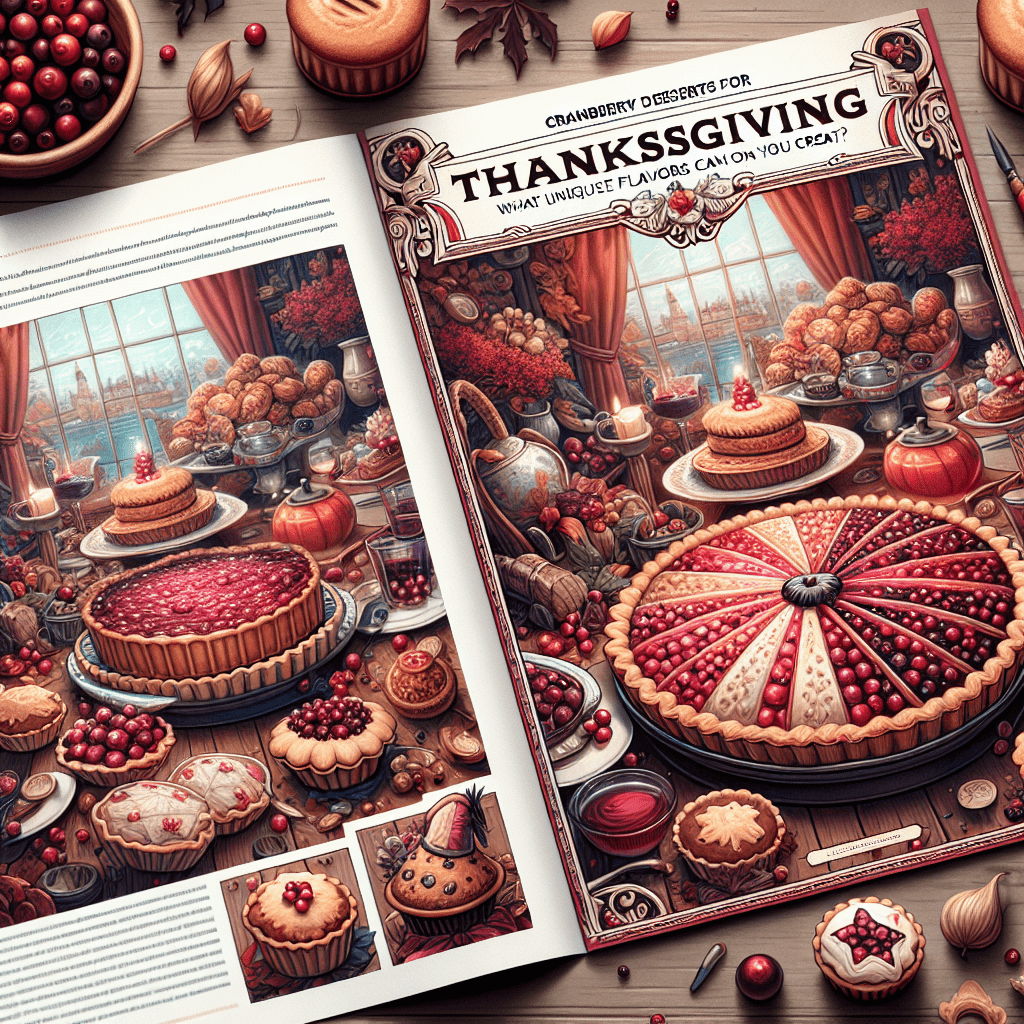 Cranberry Bliss: Innovative Dessert Ideas to Elevate Your Thanksgiving ...