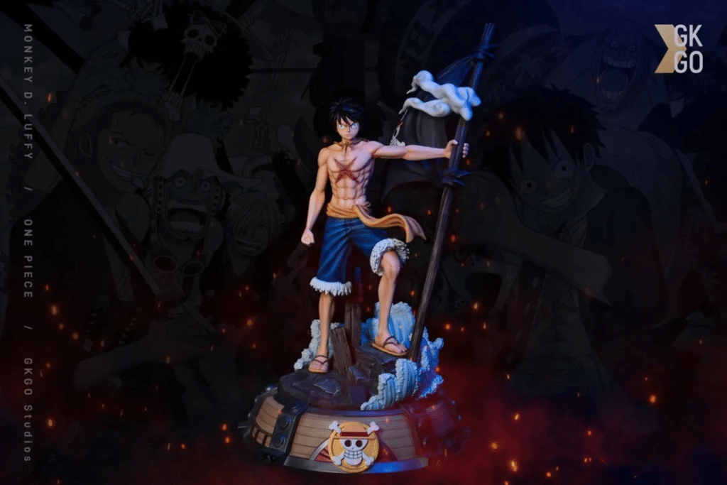 Perfect muscles all over his body — Monkey D. Luffy | by BoxGK Statues ...
