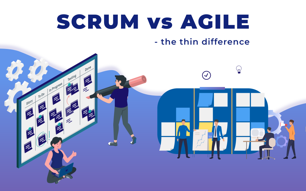 Scrum vs Agile — the thin line of difference | by Farzi Engineer | Medium