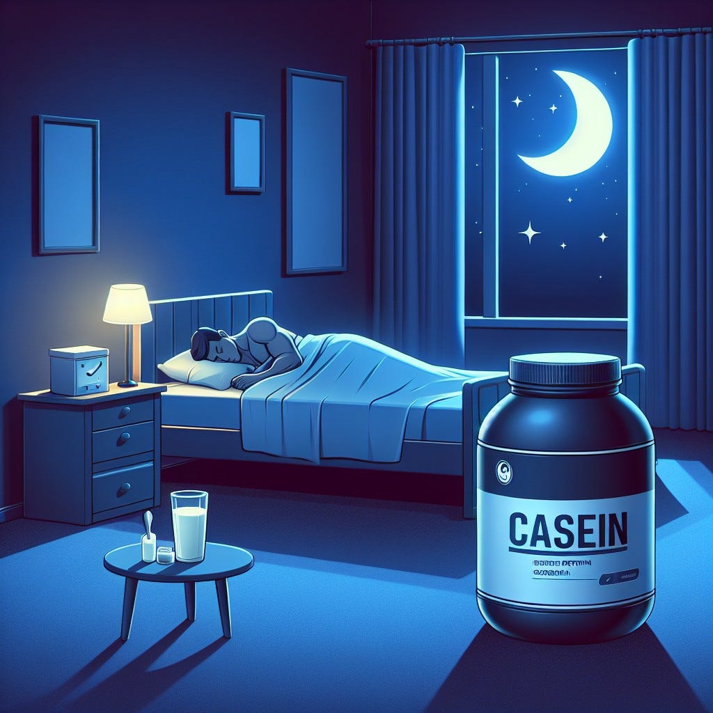 Unlock Overnight Muscle Recovery with Dietary Supplements Shop’s Casein ...