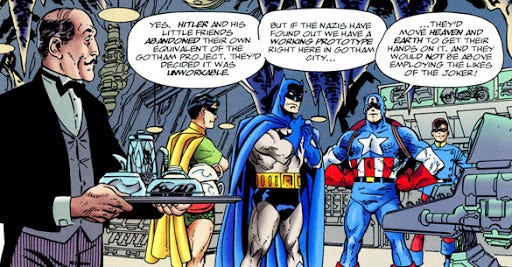 Captain America Batman Crossover