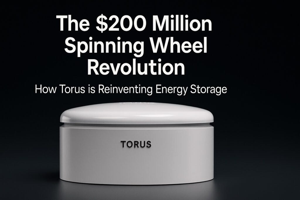 The $200 Million Spinning Wheel Revolution: How Torus is Reinventing ...