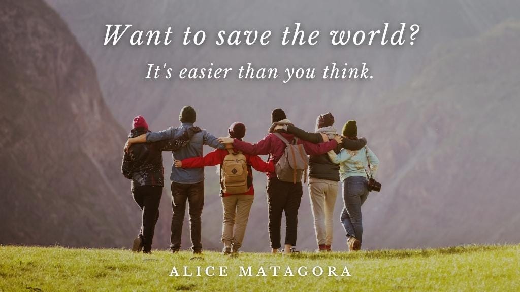 How to Save the World Blog: Eco Actions That Matter | by Mayadanasr ...