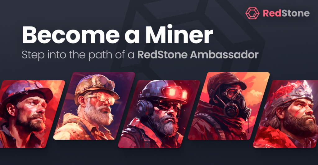 RedStone Miners Ambassador Program | by Zainal | Oct, 2023 | Medium