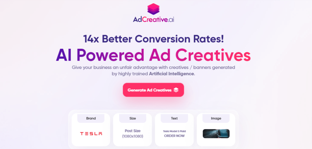 How to Create Eye-Catching Ads for Your Business Using AdCreative.ai ...