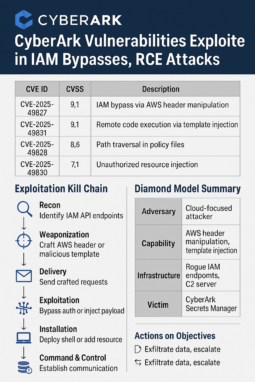 CyberArk Secrets Manager Under Siege: Five New CVEs Expose Critical IAM ...