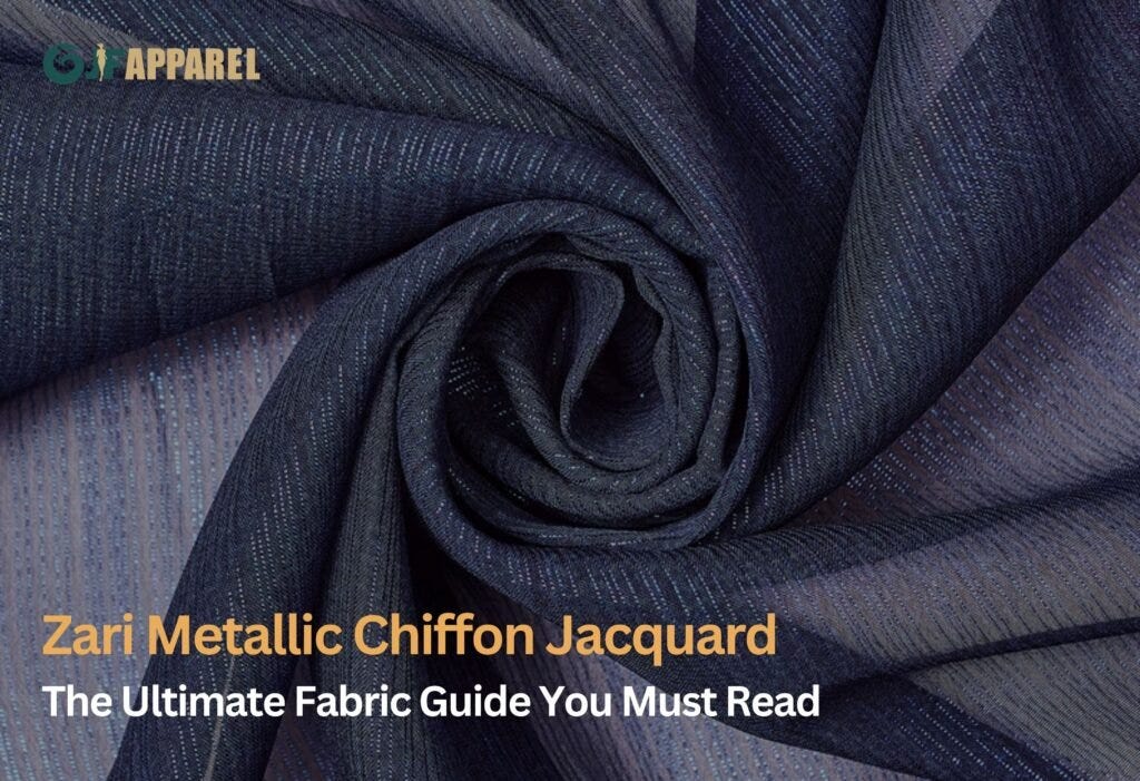 Zari Metallic Chiffon Jacquard — The Ultimate Fabric Guide You Must ...