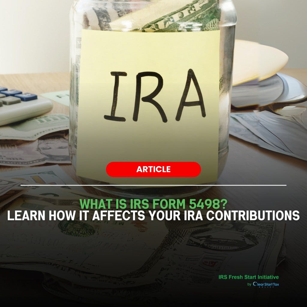 IRS Form 5498 | How To Use It? How Does It Work? | Medium