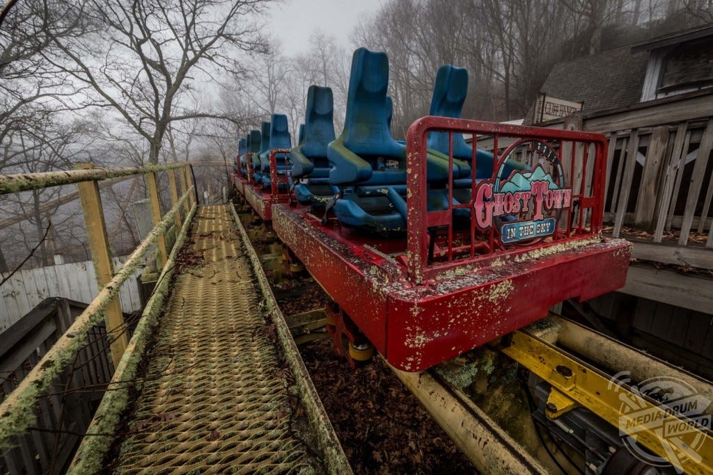 8 Best Famous Ghost Town In The Sky Theme Park Ideas Tour | by ...