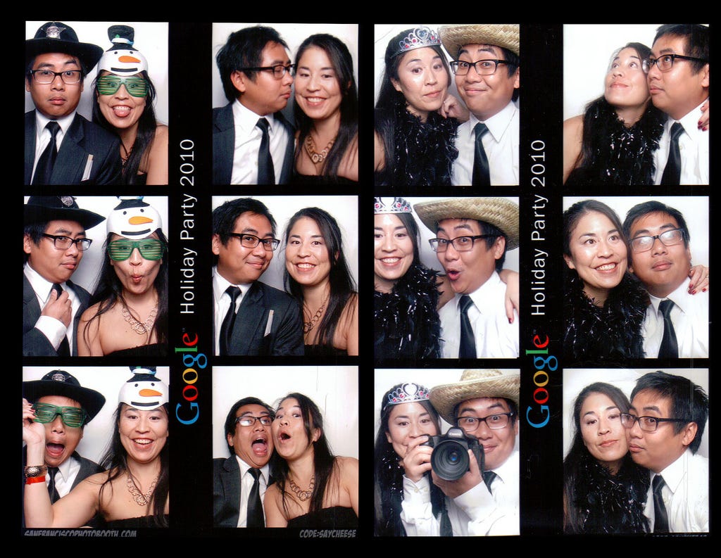 Google party photo booth | by Ian Sagabaen | Juice & Snacks | Medium