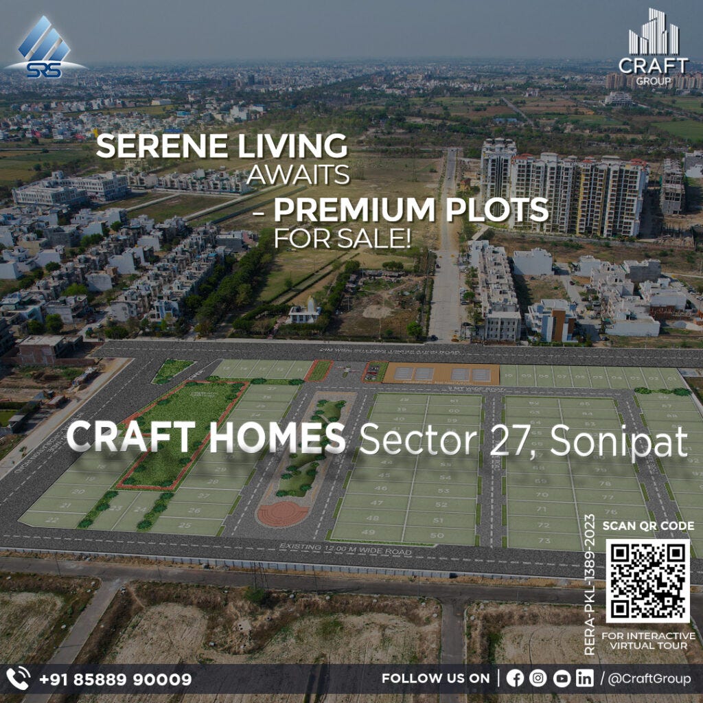Best Residential Plots in Sonipat: Craft Homes | by Craft Homes | Jul ...
