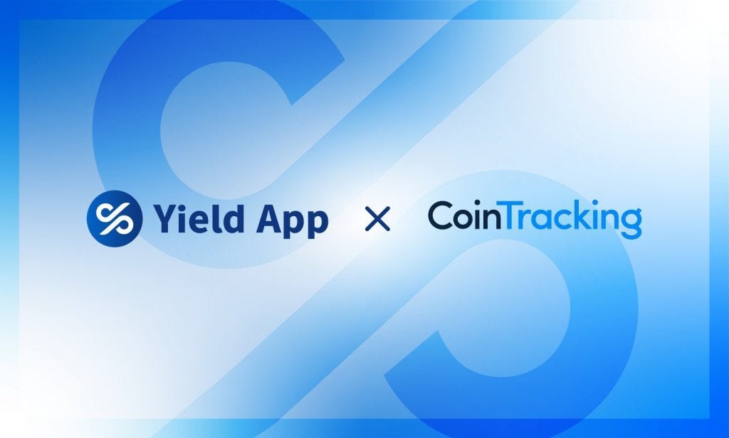 Yield App 與領先加密稅務軟件和投資組合跟蹤器 CoinTracking 完成集成 | by Yield App繁體中文 | Medium