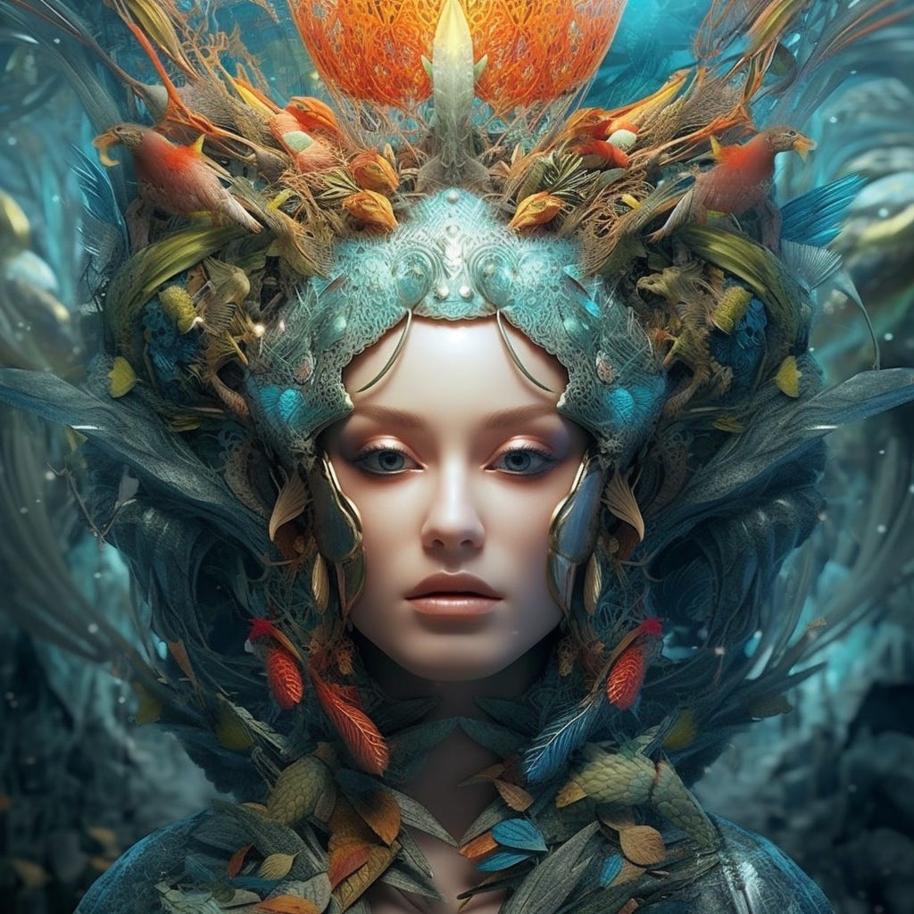 How To Create Mystical Faces with Midjourney | by Andy Wood | Ai Art ...