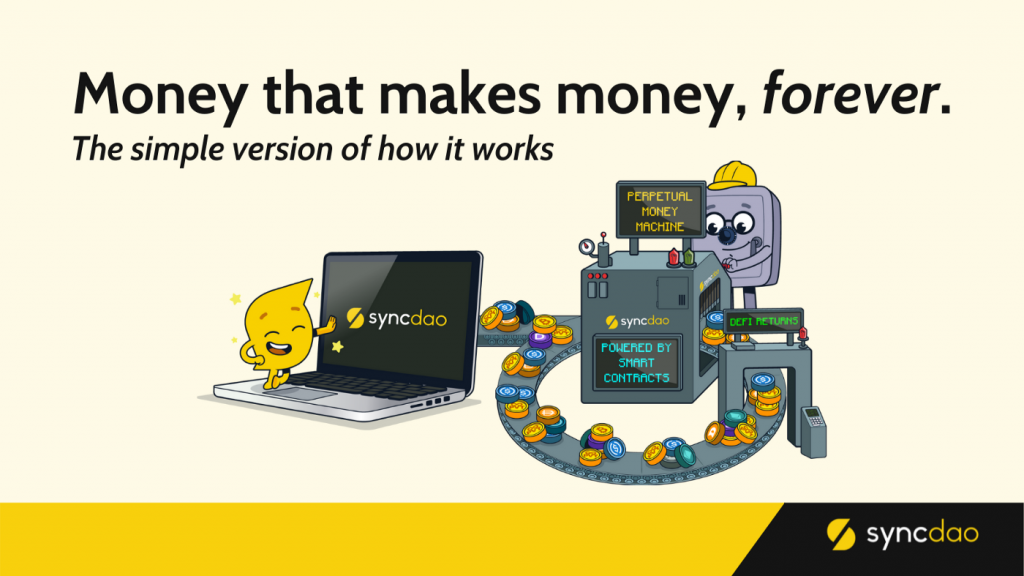 Money That Makes Money, Forever!. Sí, para siempre — como un continuo ...