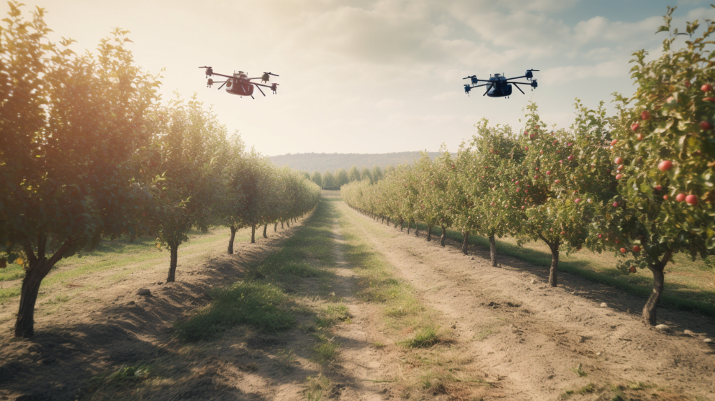 Future Harvests: The Drone Revolution in Apple Picking | by Rich Brown ...
