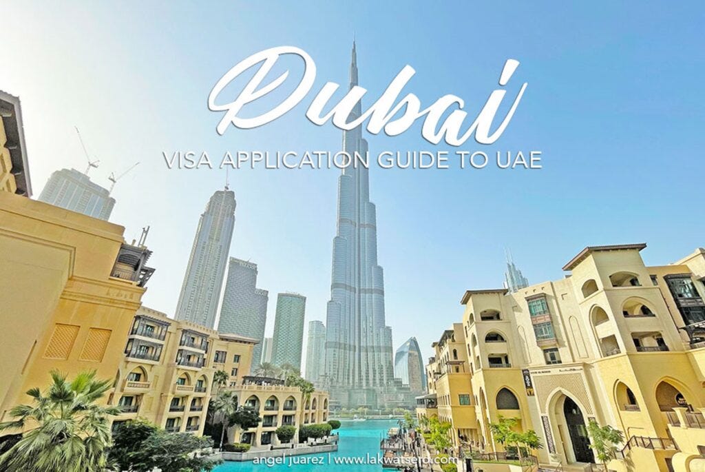 How You Can Apply For A Visa To Dubai And What Is Required — Helpxpat ...