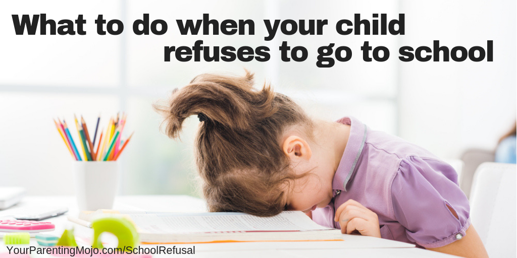 072: What to do when your child refuses to go to school | by Jen ...