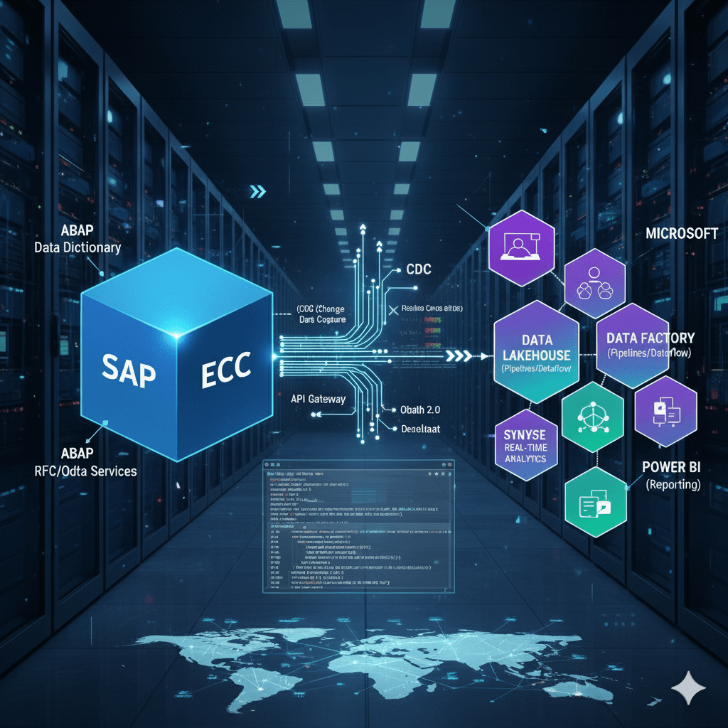 SAP ECC Integration with Microsoft Fabric (A Developer’s Guide) | by ...