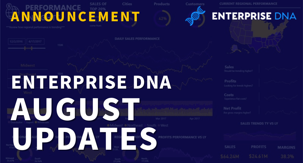 Enterprise DNA Updates For August — New Courses, Showcases And More ...