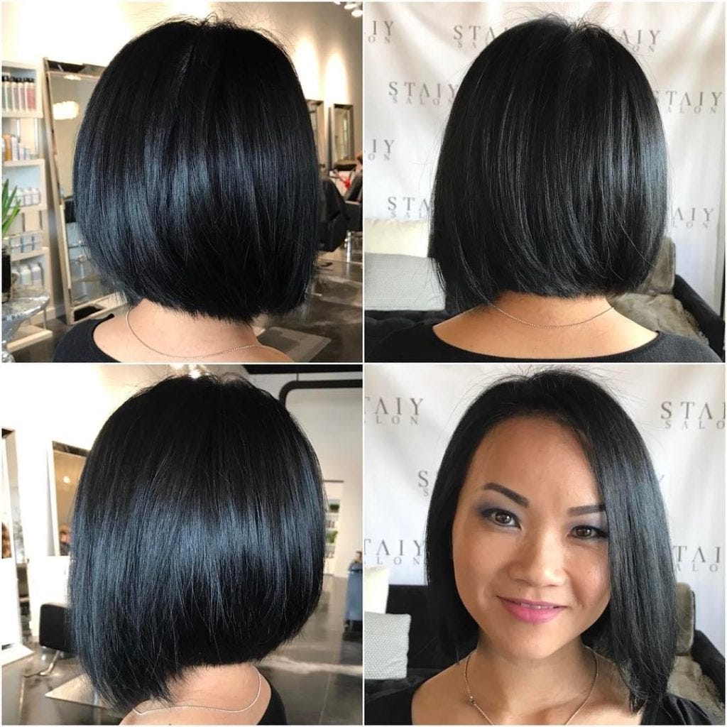 Angled Cuts For Medium Hair