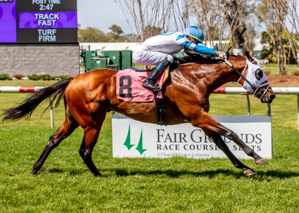 Bosun Dominates Turf Debut with Powerful Fair Grounds Win! | by Clark ...