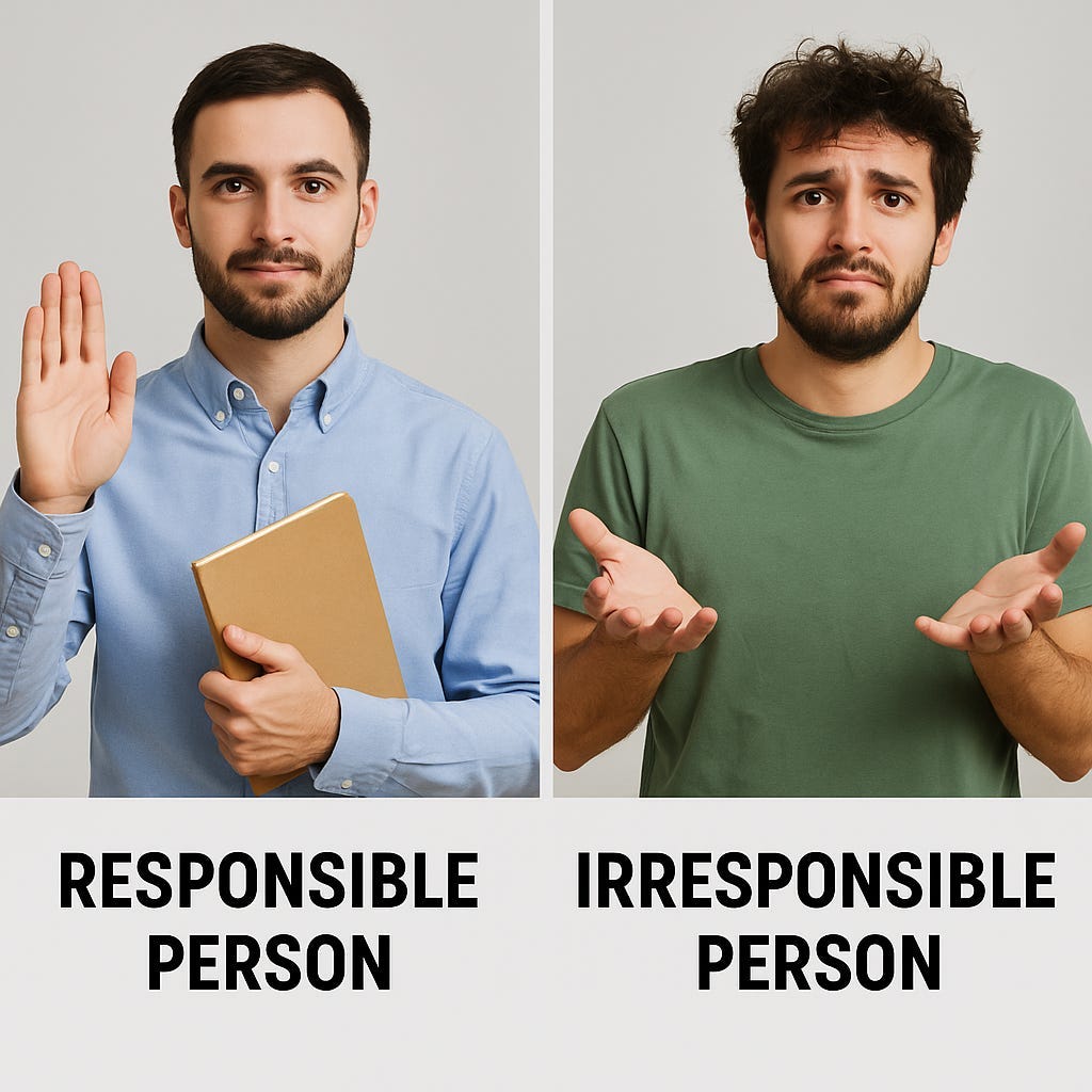 🔹 Responsibility Gap: The Hidden Predictor of Success | by RVSwamy ...