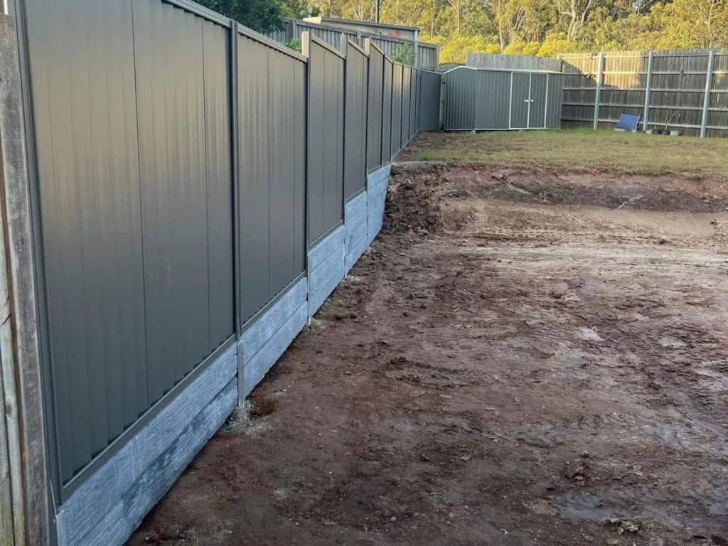 Backyard Slope Retaining Solution: Enhancing Patio Space with Hybuilt ...