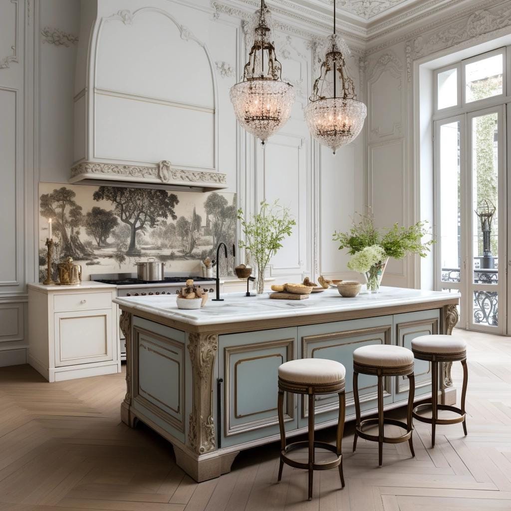 French Kitchen Island: The Key to Modern Home Design Trends, Sparking ...
