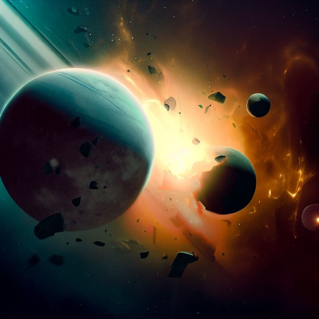 Revolutions. Last night, I sat on the desk we’ve… | by T K | Sep, 2023 ...