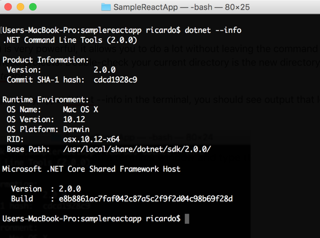Create and Deploy a React App to Azure using .NET Core on Mac | by ...