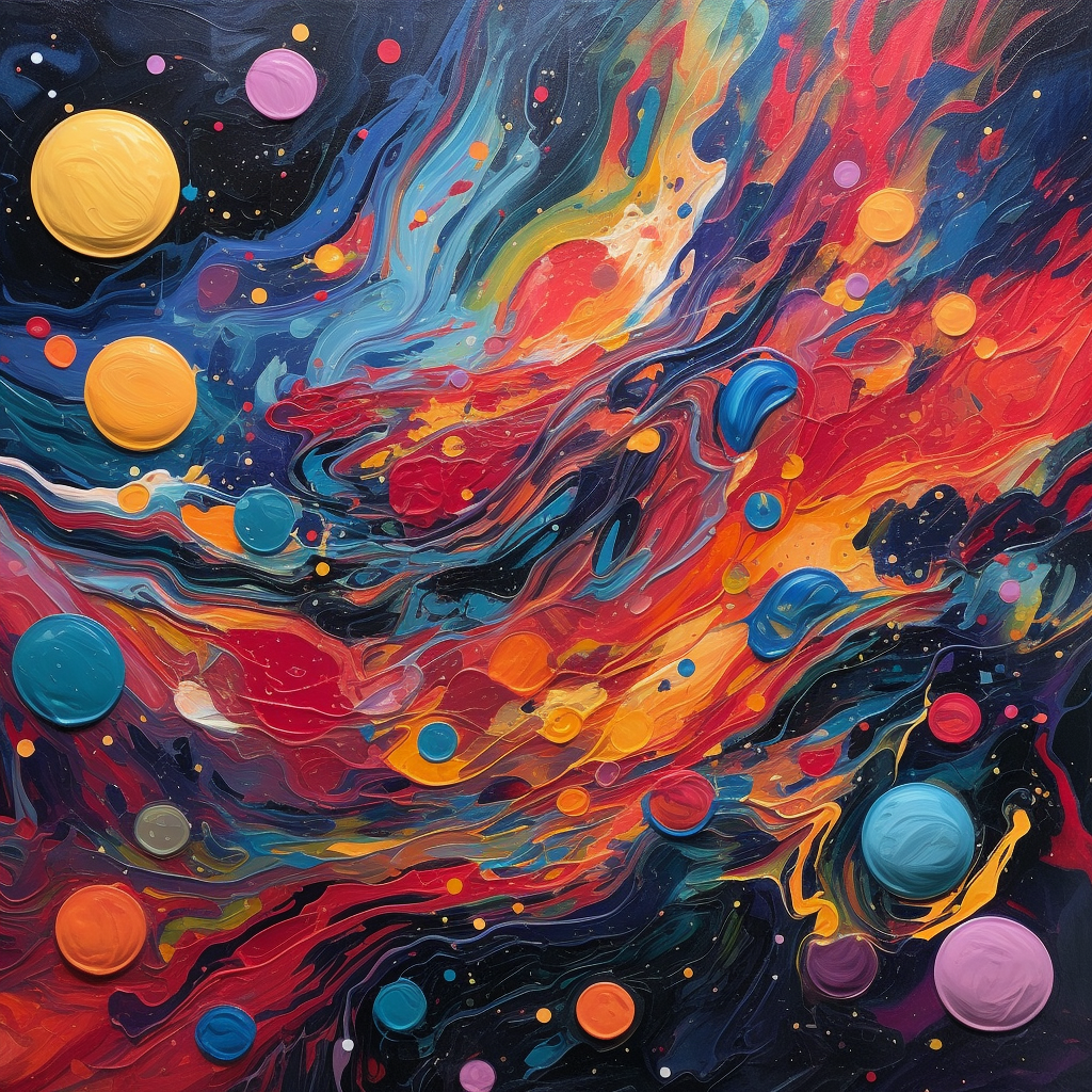 Outer Space Painting