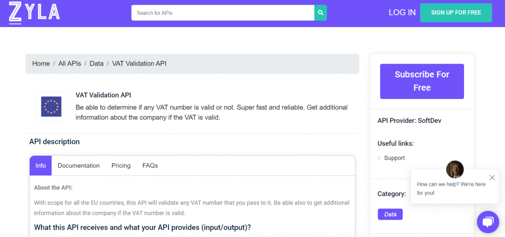 How To Integrate A VAT Number Validation API With Laravel | by TheStartupFounder.com | Medium
