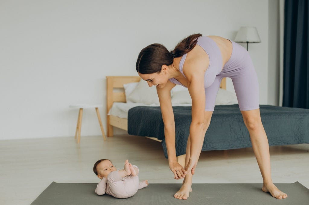 Exploring How Mother-Baby Interaction Flourishes in Postnatal Yoga | by ...