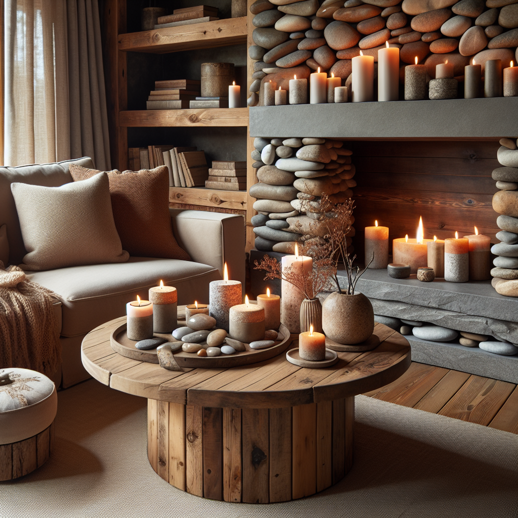 How to Decorate Your Home with Stone Candles for a Natural Look | by ...