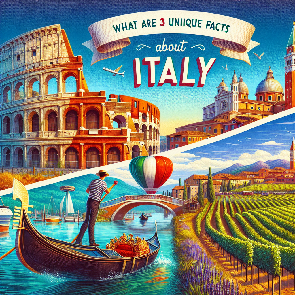 WHAT ARE 3 UNIQUE FACTS ABOUT ITALY? | by Lynn Rivard | Jan, 2025 | Medium