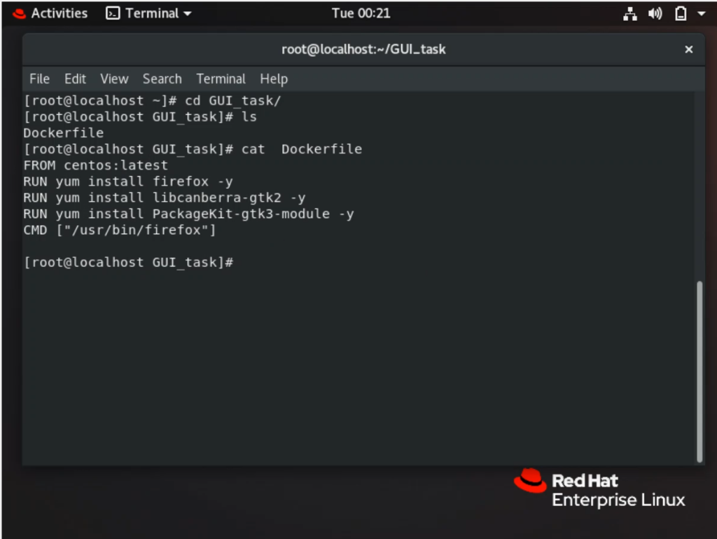 GUI container on the Docker :- Launch a container on docker in GUI mode ... GUI container on the Docker :- Launch a container on docker in GUI mode ...