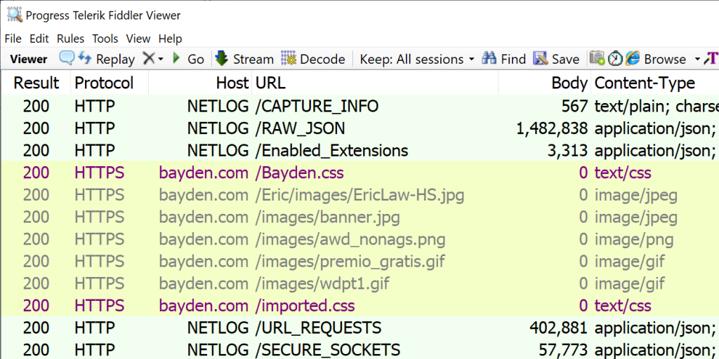 Analyzing Network Traffic Logs (NetLog json) | by Quantum Backdoor | Medium