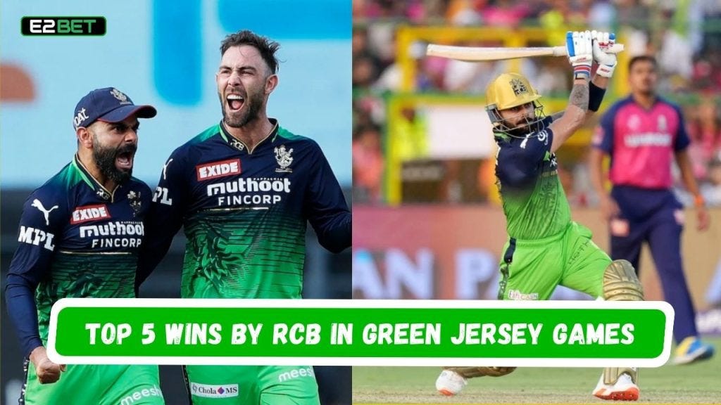 Top 5 Wins by RCB in Green Jersey Games | by Binodbhai | Apr, 2025 | Medium