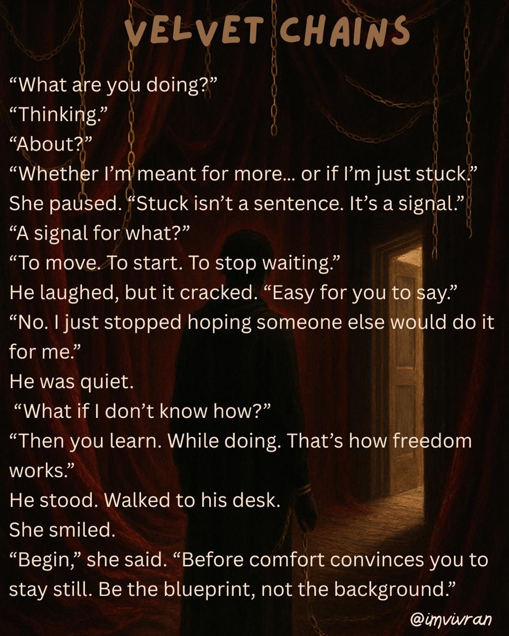 Velvet Chains - Pages From In-Between - Medium