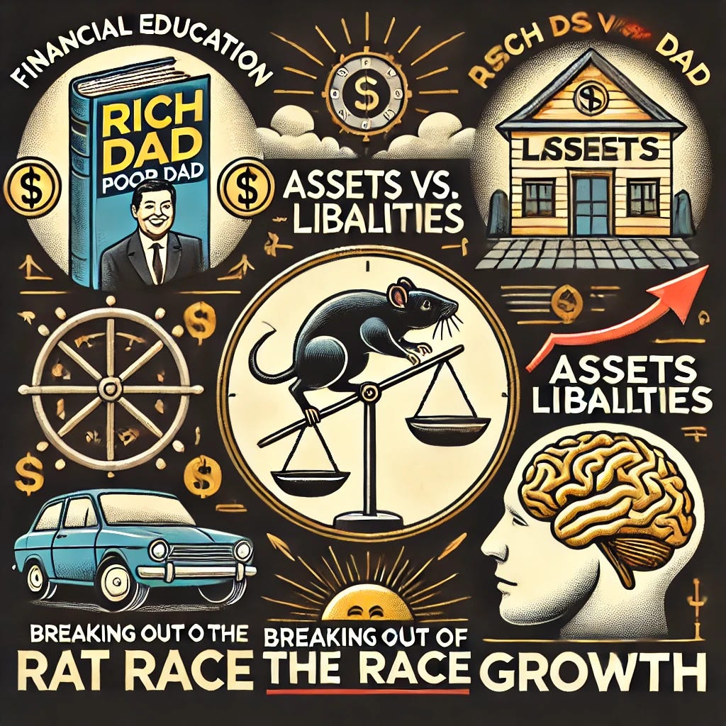 ric“Rich Dad Poor Dad” by Robert Kiyosaki | by Souad-zizou | Sep, 2024 ...