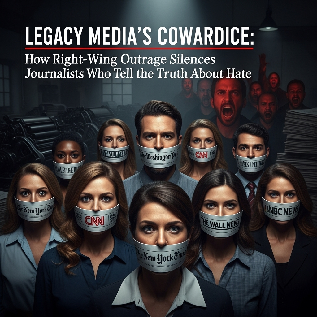 Legacy Media’s Cowardice: How Right-Wing Outrage Silences Journalists ...